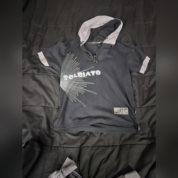 Shirts & Tops | Solbiato Kids Large Short Sleeve Hoodie | Poshmark